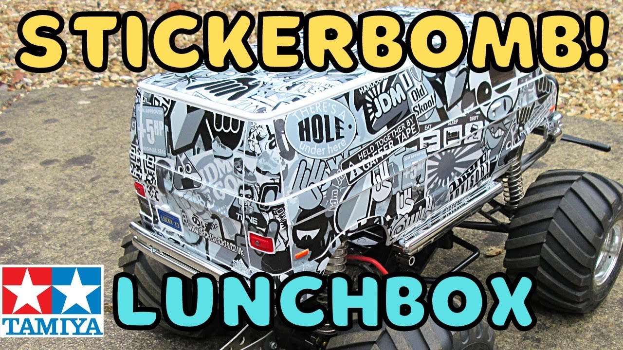 Tamiya Lunchbox Sticker Bomb sticker set by Sticker Licker. Thank you ...