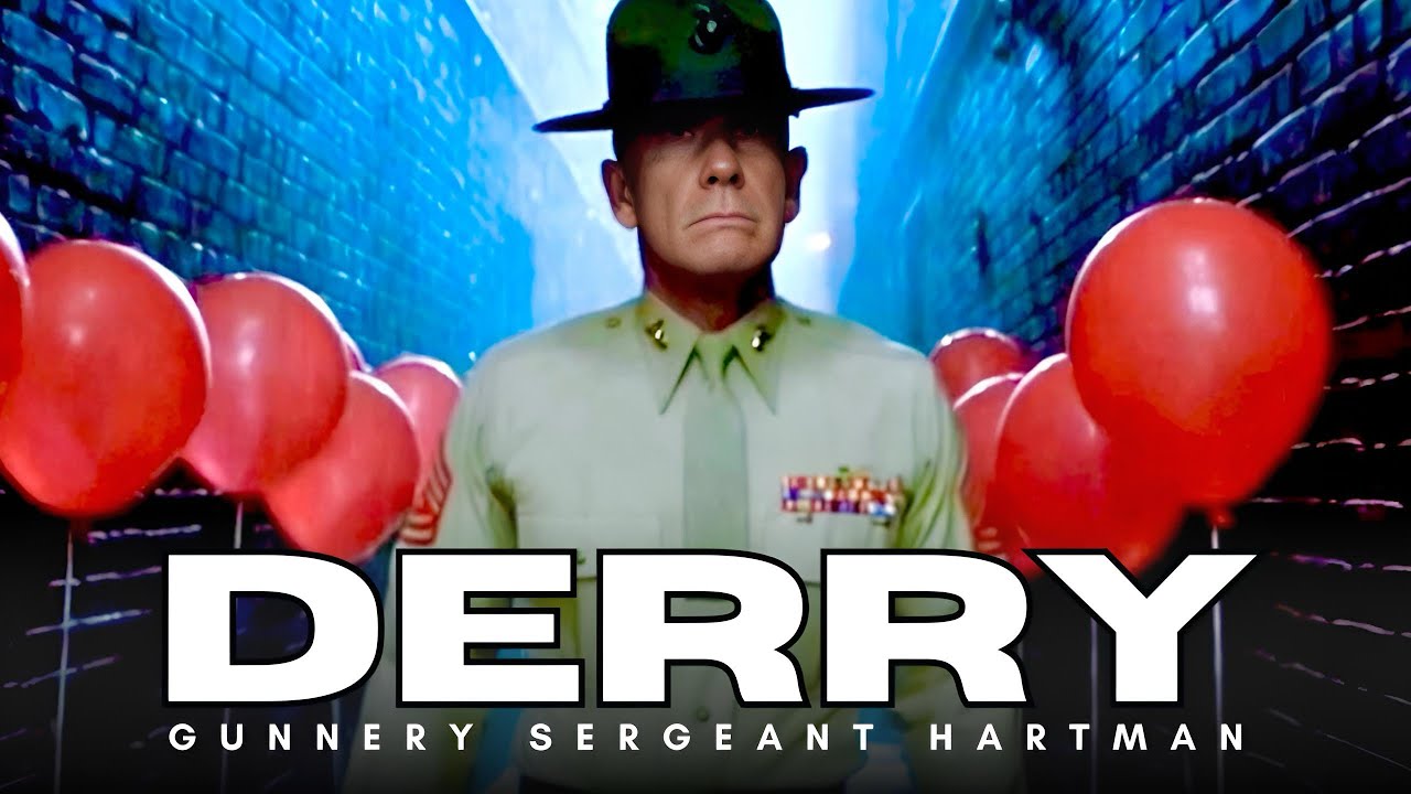 Gunnery Sergeant Hartman Visits Derry (Full Metal Jacket vs IT) 🎖️🤡💥 ...