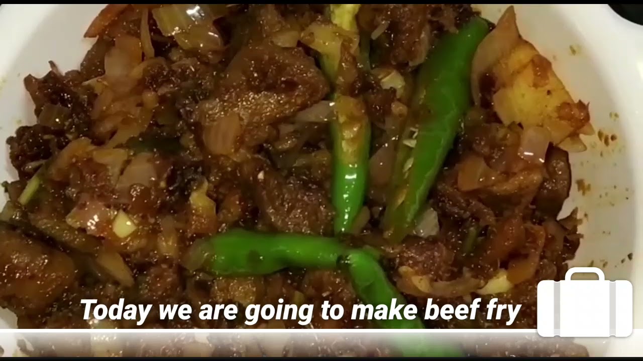 #Beef Fry || Special || Home made || @Sunitha kitchen - YouTube