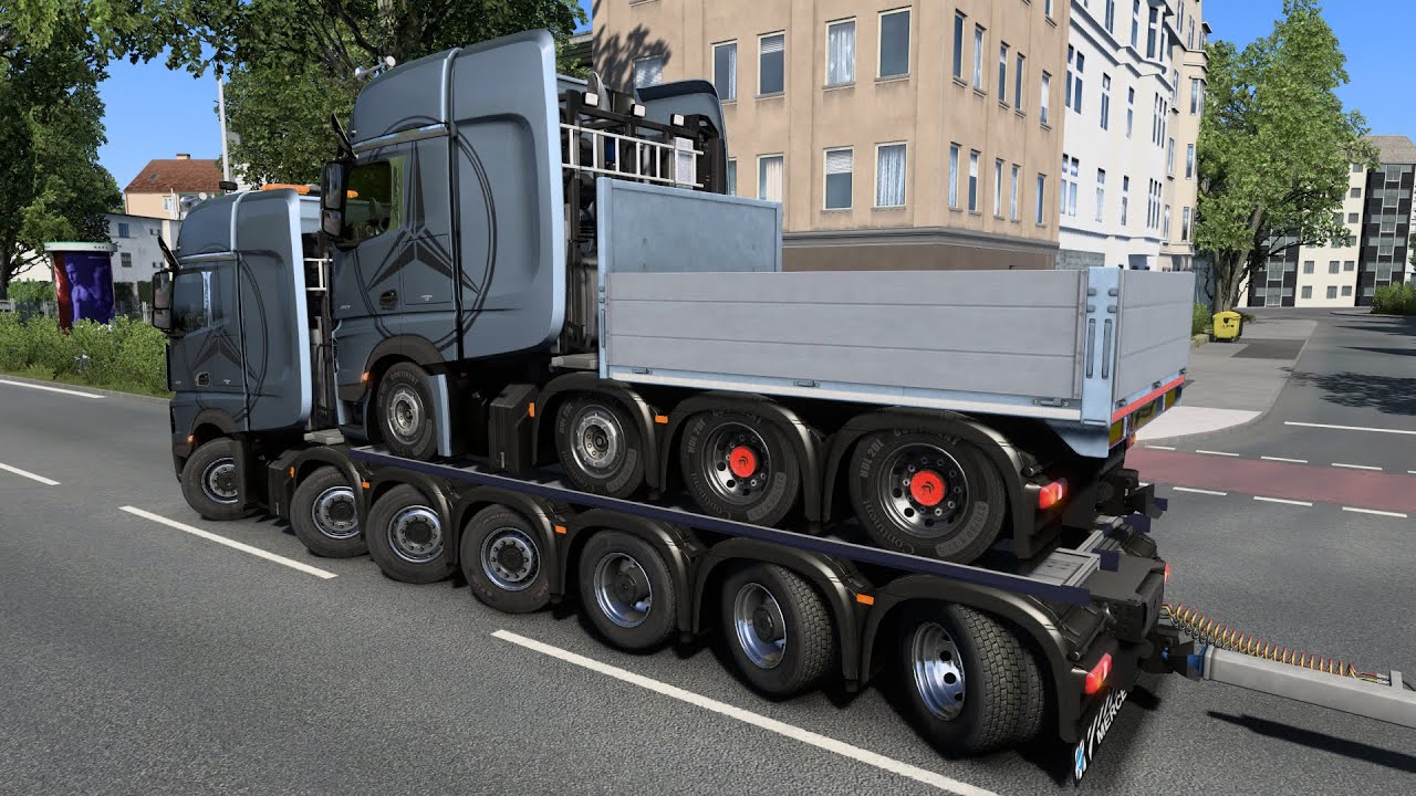 7 axle Special Truck - YouTube