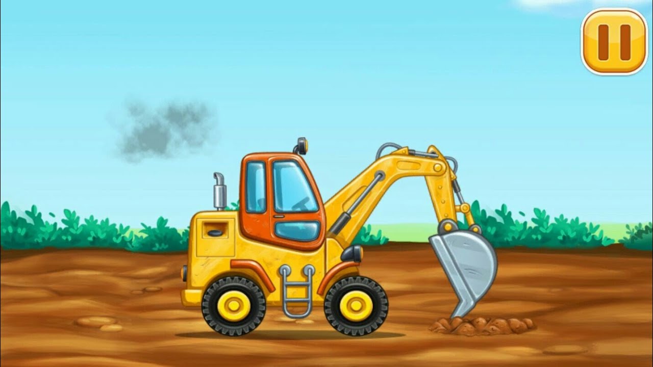 JCB से घर बनाए Part:-1 #JCB & CRANE cartoon kids video new kids video ...