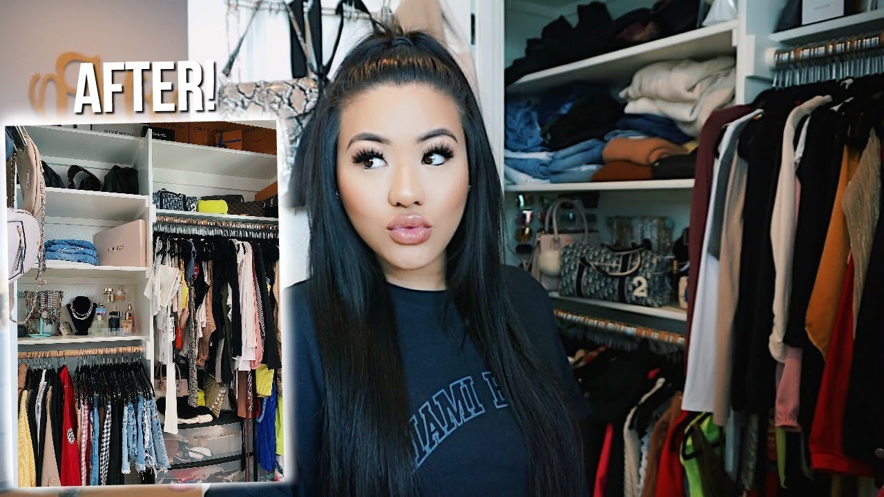 QUARANTINE VLOG | Closet Declutter, Cooking & Cleaning - YouTube