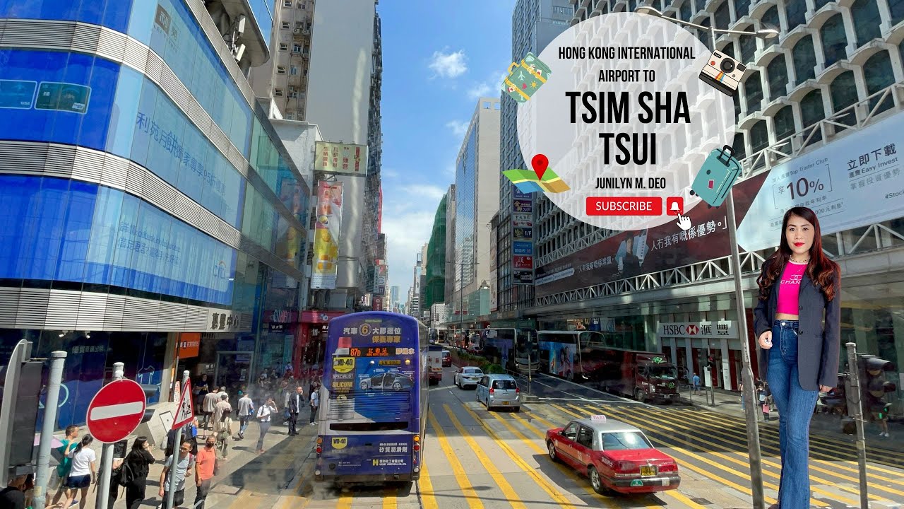 Hong Kong International Airport to Tsim Sha Tsui, Mirador Mansion | Hong Kong 2023 - YouTube