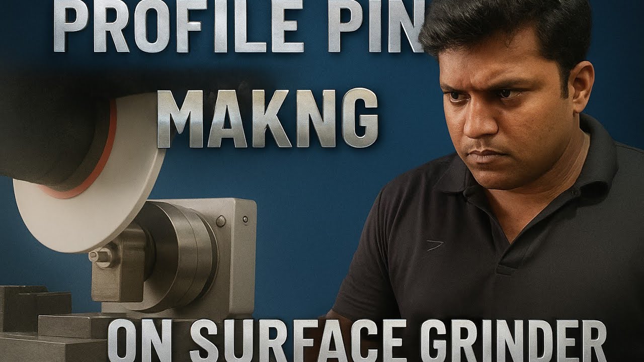 How to Make Profile Pin Using Punch Former on Surface Grinding Machine ...