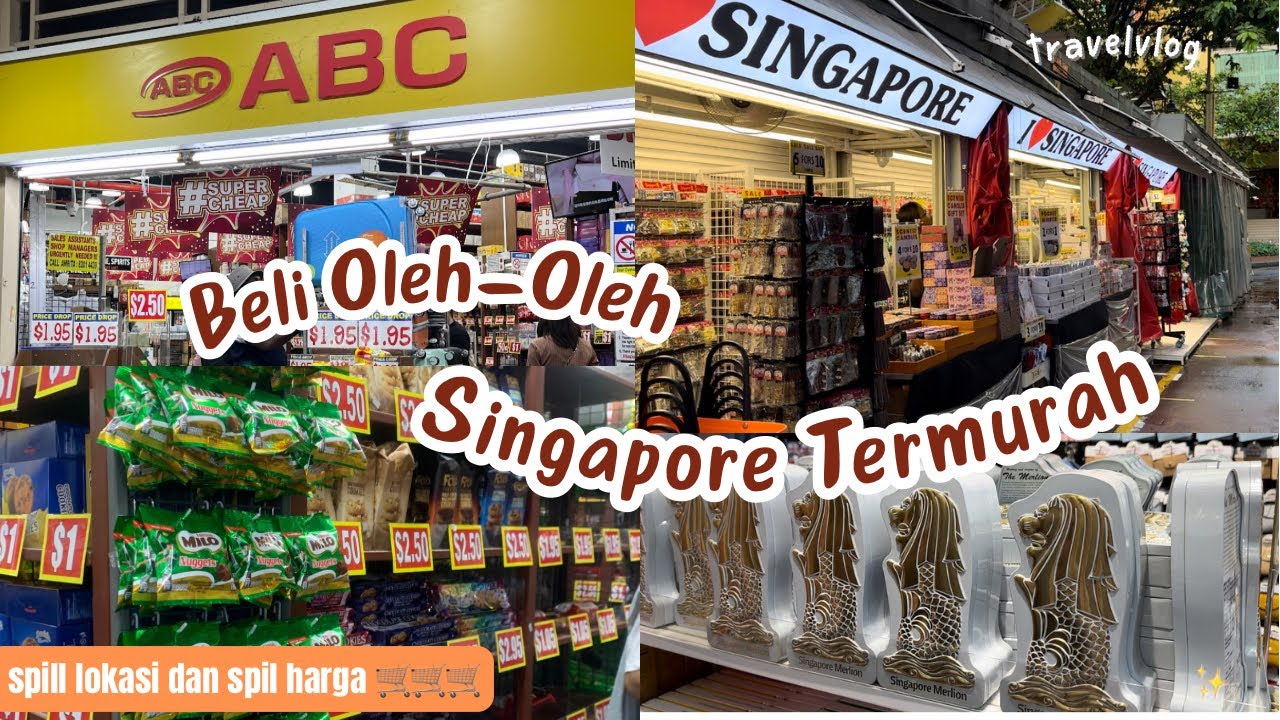 Tempat Beli Oleh-Oleh SINGAPORE Termurah 🛒 | ABC Bargain Bugis ...