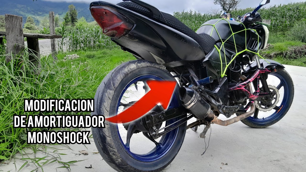 MONOSHOCK a tu MOTO ITALIKA. //MODIFICASION DE amortiguadores a un ...