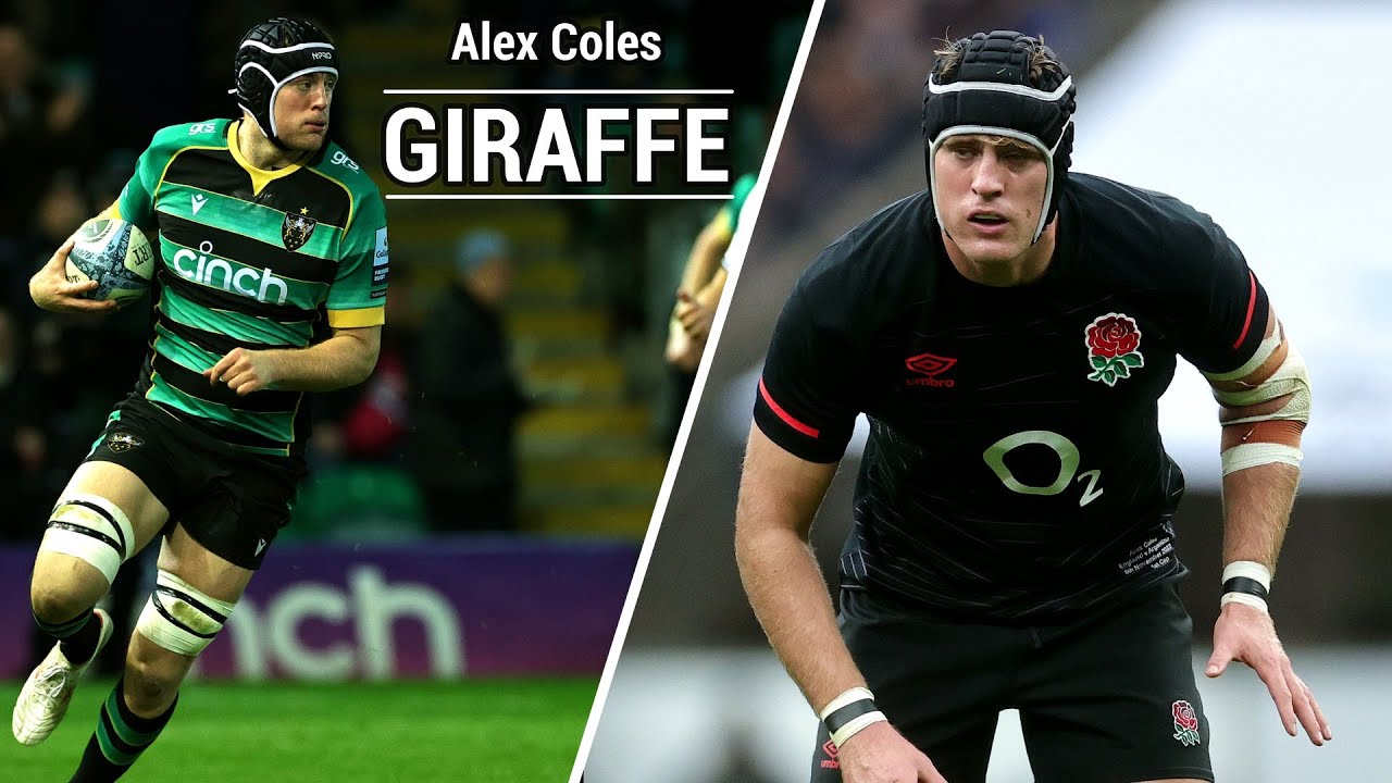 Alex Coles - Giraffe | Northampton Saints/England Rugby Tribute - YouTube