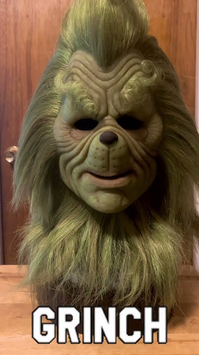 Immortal Masks Christmas Grouch Immortalmasks Thegrinch Howthegrinchstolechristmas Mask