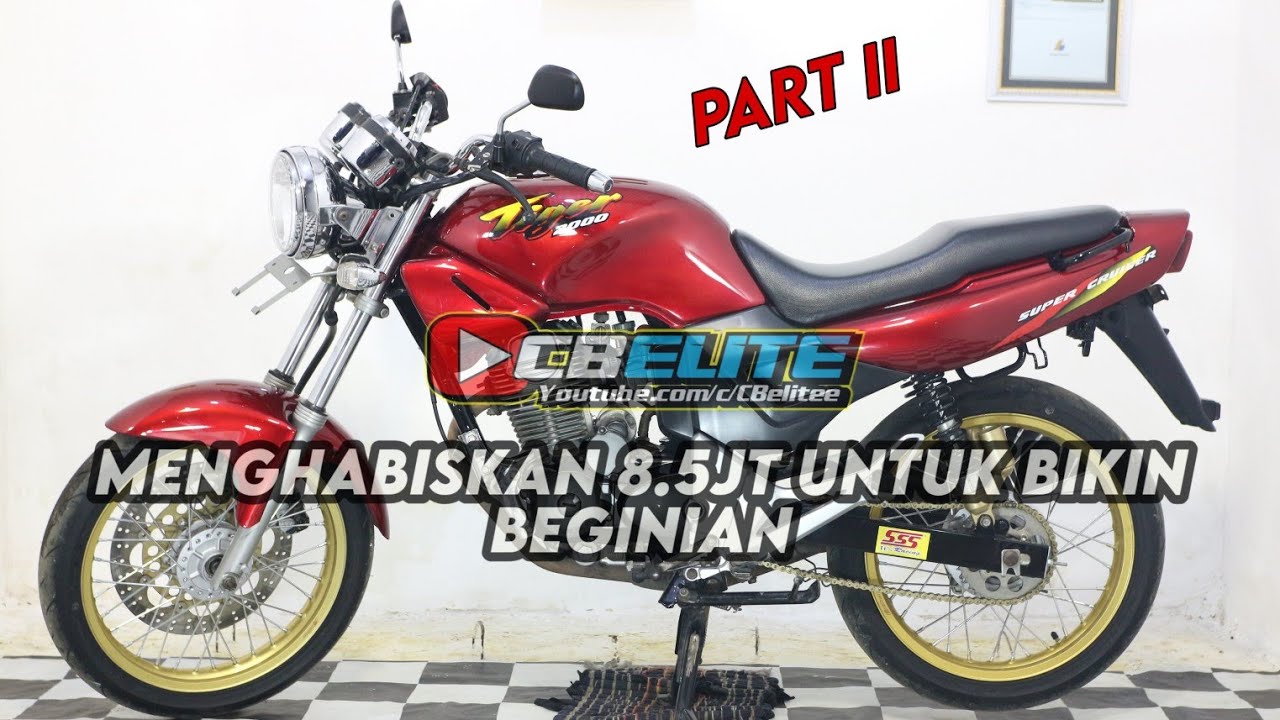 Modifikasi HONDA Tiger Lawas (TILAS) - YouTube