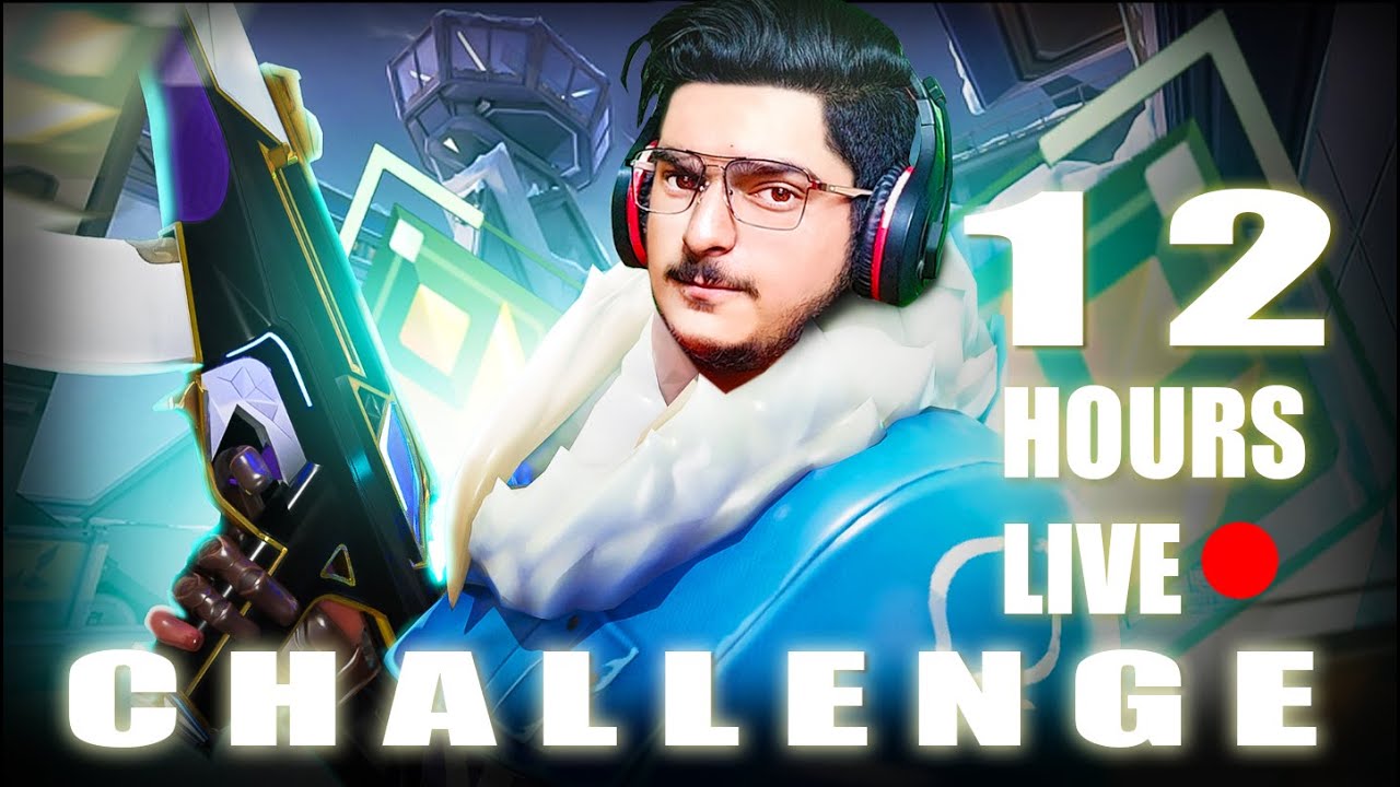 12 HOUR VALORANT LIVE CHALLENGE| VALORANT INDIA LIVE STREAM - YouTube