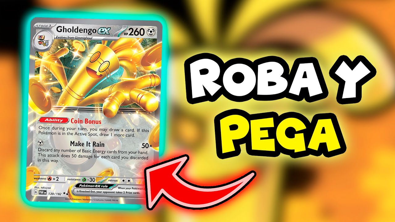 ¡GHOLDENGO EX es SUPER CONSISTENTE y pega DURISIMO! - Cartas Pokemon ...
