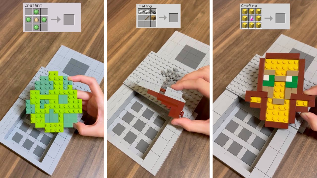 Crafting Impossible Minecraft items BUT Lego! | Part 8 - YouTube