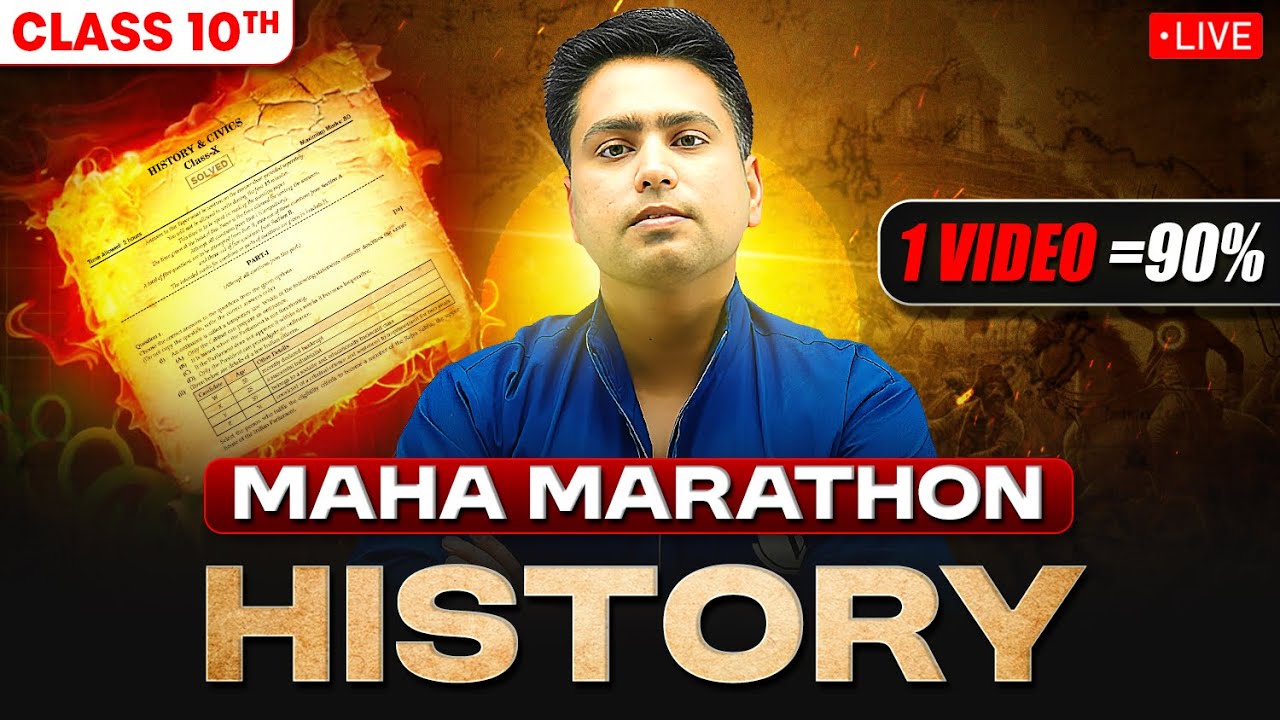 Class 10th SST - Complete History In One Shot 🔥| Most Important ...