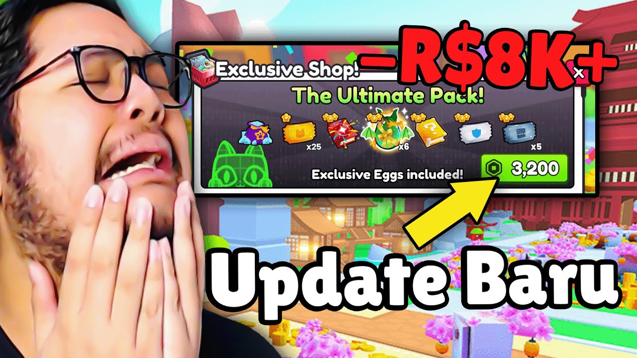 AKU HABISIN 8K+ ROBUX DI UPDATE TERBARU PET SIMULATOR 99!? - YouTube