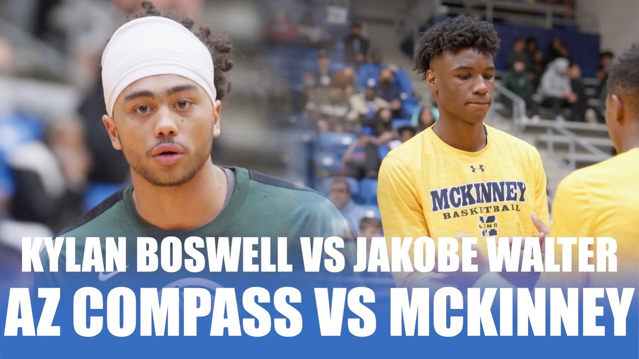#1 TEAM IN THE COUNTRY AZ COMPASS TAKES ON JAKOBE WALTER AND MCKINNEY ...