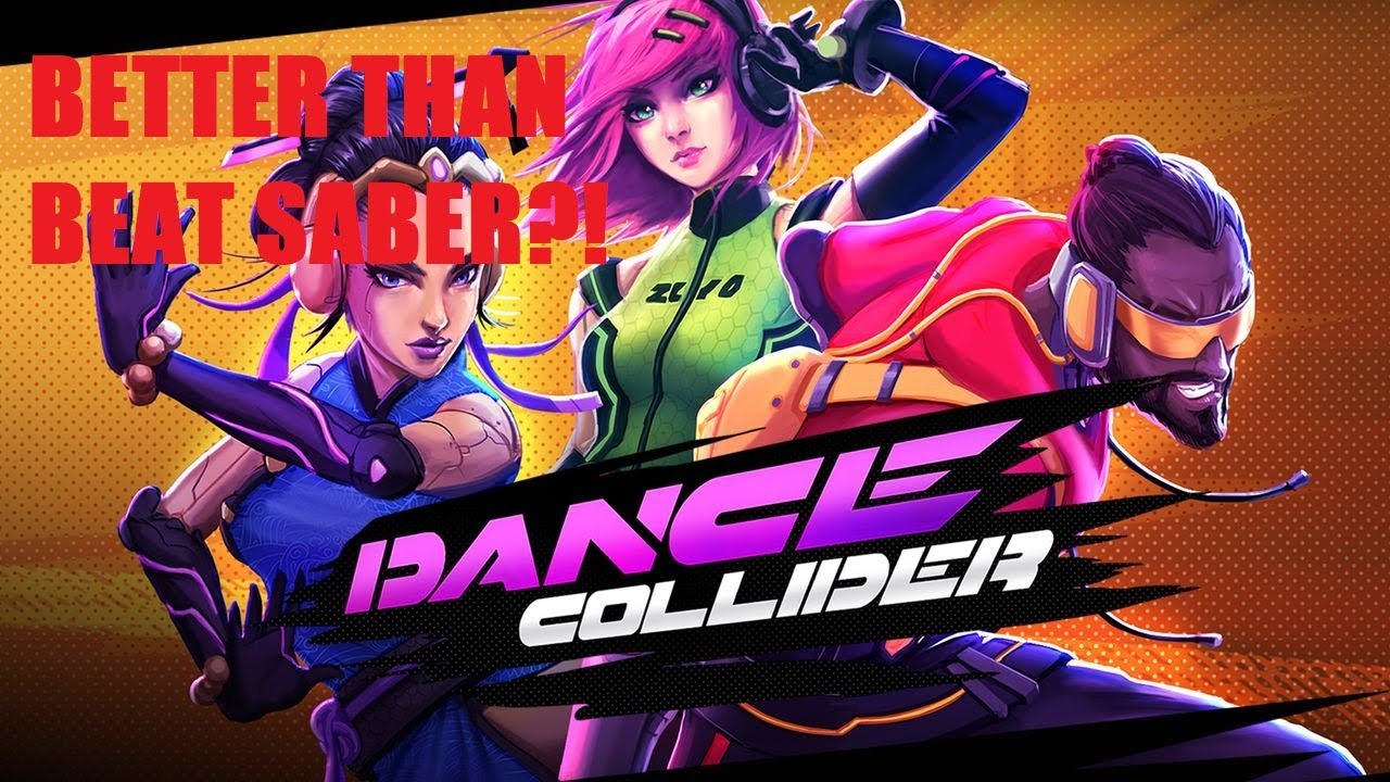 This Game Smokes Beat Saber - Groovin in VR with Dance Collider! - YouTube