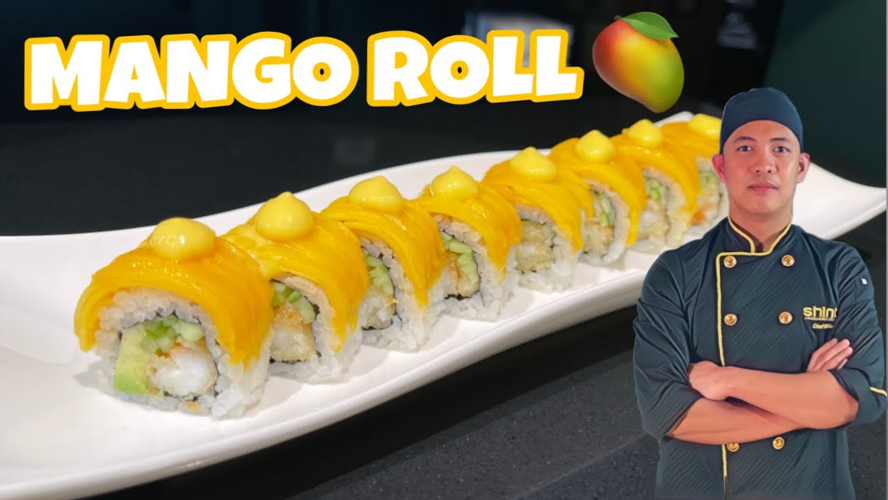 MANGO ROLL | IDEA SUSHI - YouTube