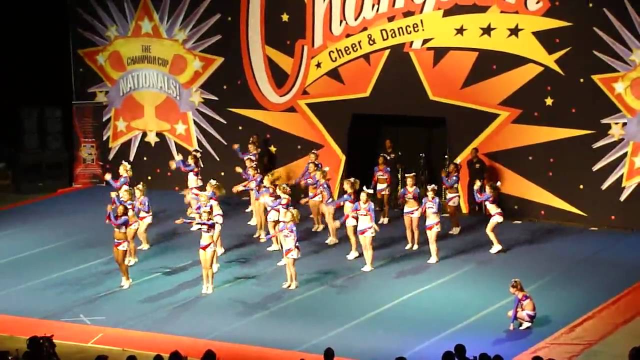 USA Allstars Senior Level 2 Lady Liberty Team at the Cheer & Dance ...