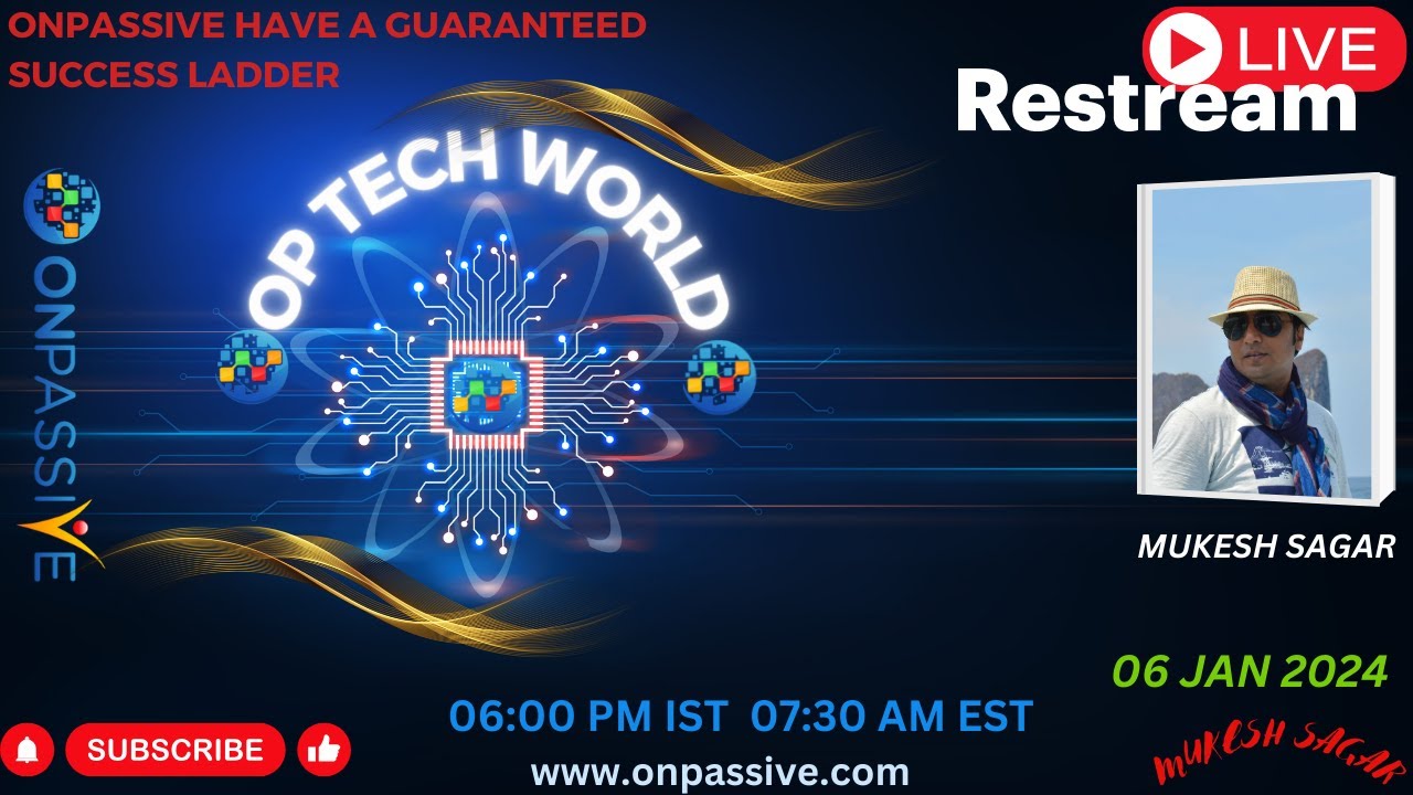 ONPASSIVE HAVE A GUARANTEED SUCCESS LADDER ! #OPTECHWORLD #ONPASSIVE ...