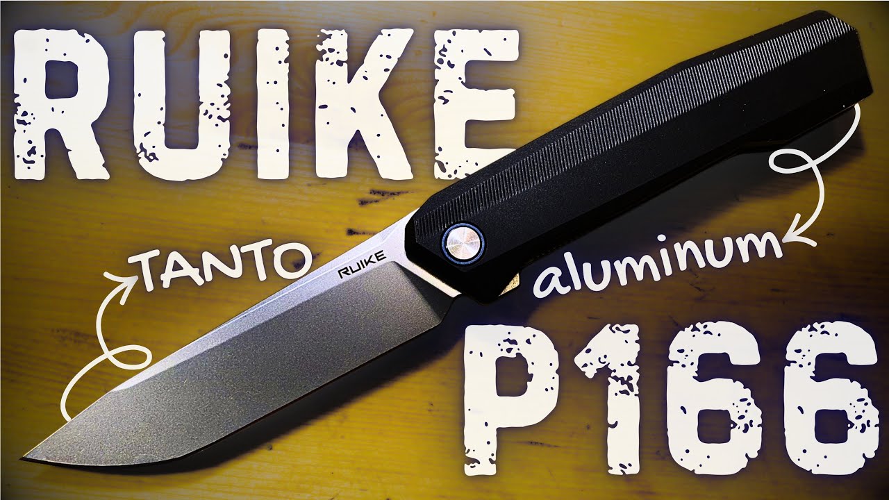 Ruike P166 Review — The Best Budget Tanto of 2025? - YouTube
