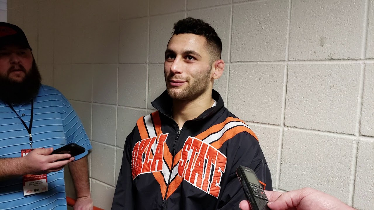 Nick Piccininni talks with the media post Iowa State - Jan. 27, 2019 ...