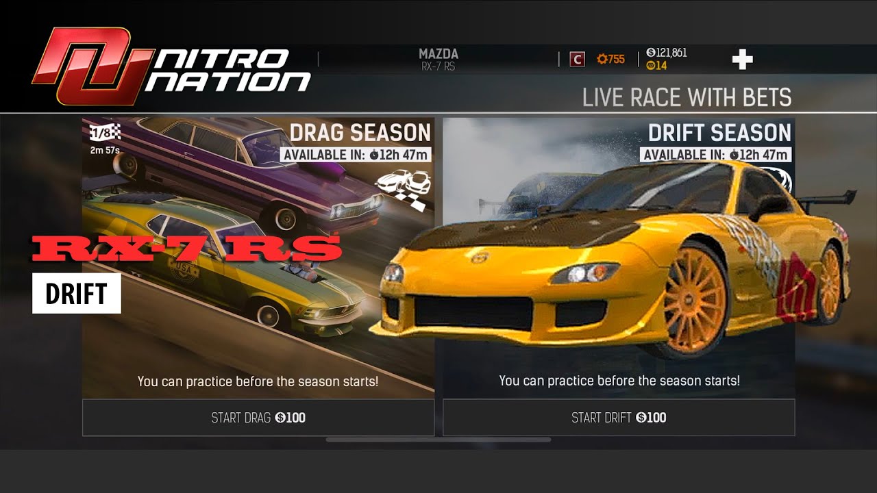 Nitro Nation Drag & Drift Gameplay - RX-7 RS - YouTube