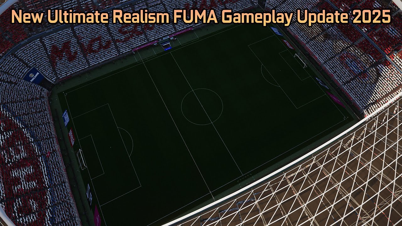 New Ultimate Realism FUMA Gameplay Update 2025 - PES 2021 & Football ...