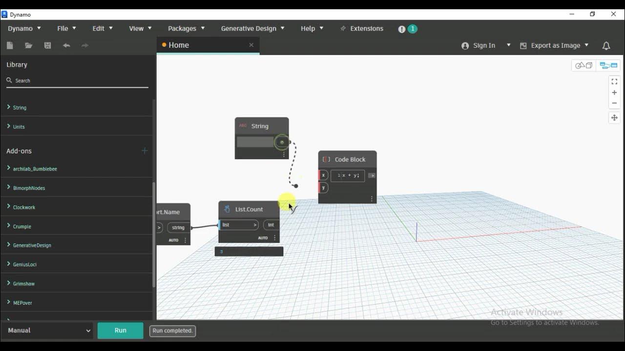 Find total no of CAD using dynamo | Revit Dynamo tutorial | Dynamo tutorial scratch to Advance ...