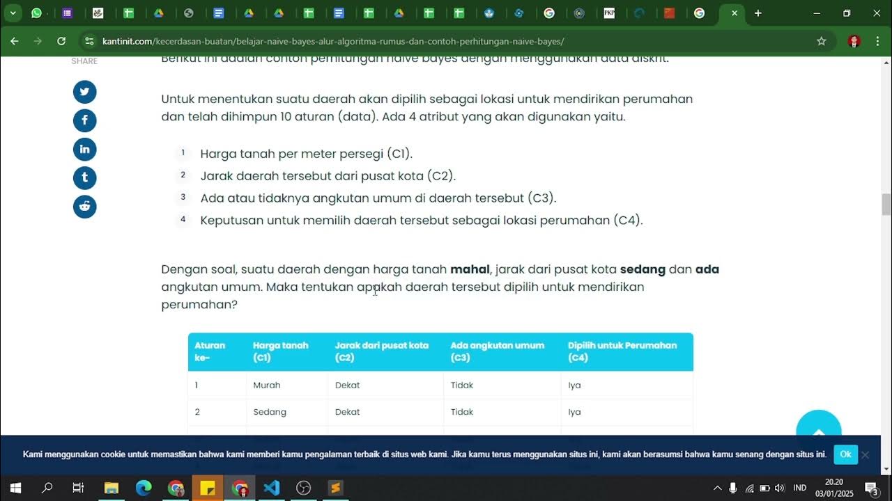 Simple Naive Bayes Part 1 | NgoBar (Ngoding Bareng) - YouTube