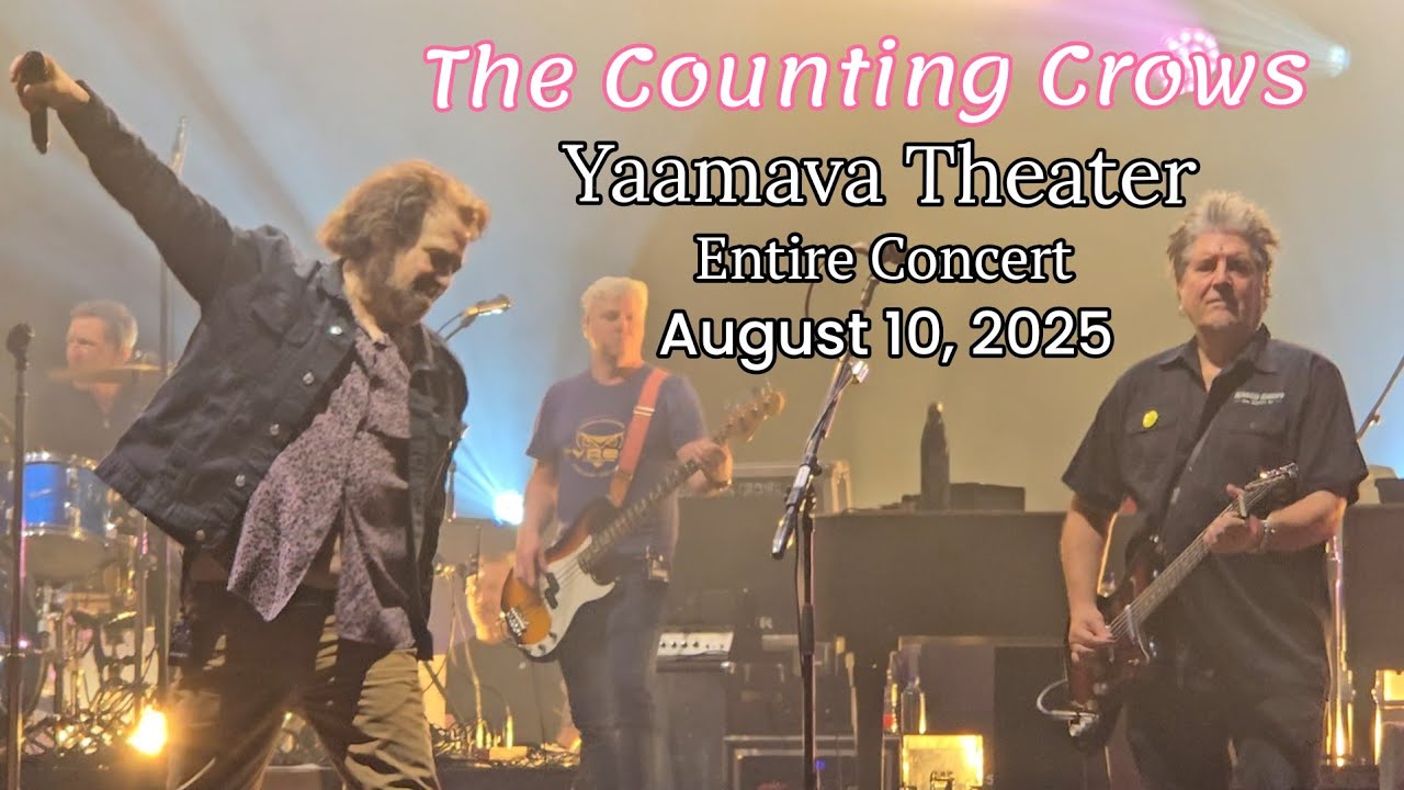 Counting Crows - Full Show - Yaamava Theater - California - August 10 ...