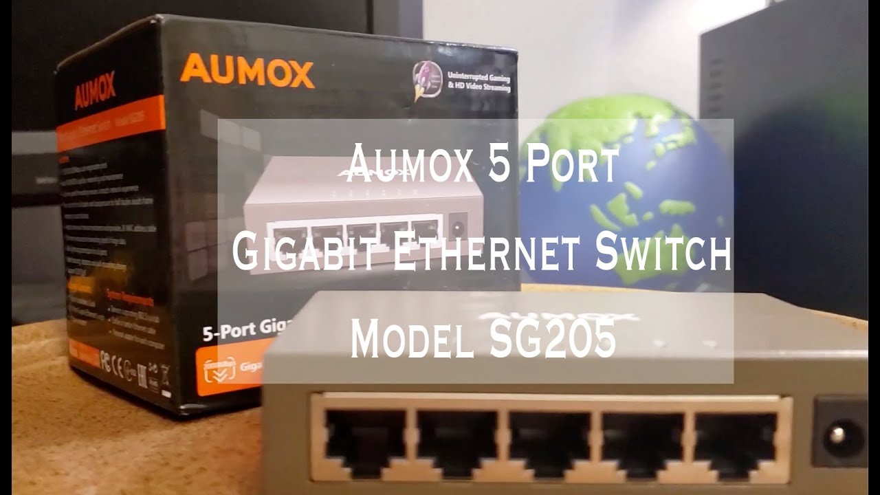 Unboxing Aumox 5 Port Gigabit Ethernet Switch SG205!! | Tech Toast Ep 1 ...