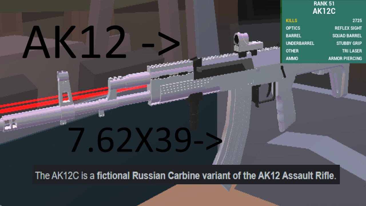 Phantom Forces: the AK12 that fires AK47 bullets and doesnt exist ...