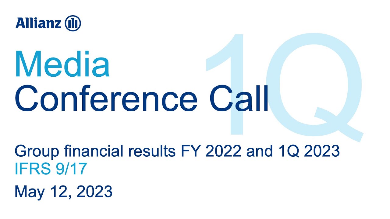 Allianz Financial Results 1Q 2023: Media Conference Call - YouTube