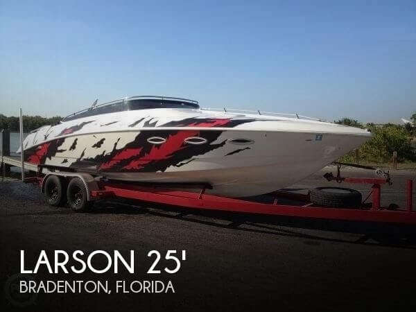 [SOLD] Used 1991 Larson 25 Senza Spectre in Bradenton, Florida - YouTube