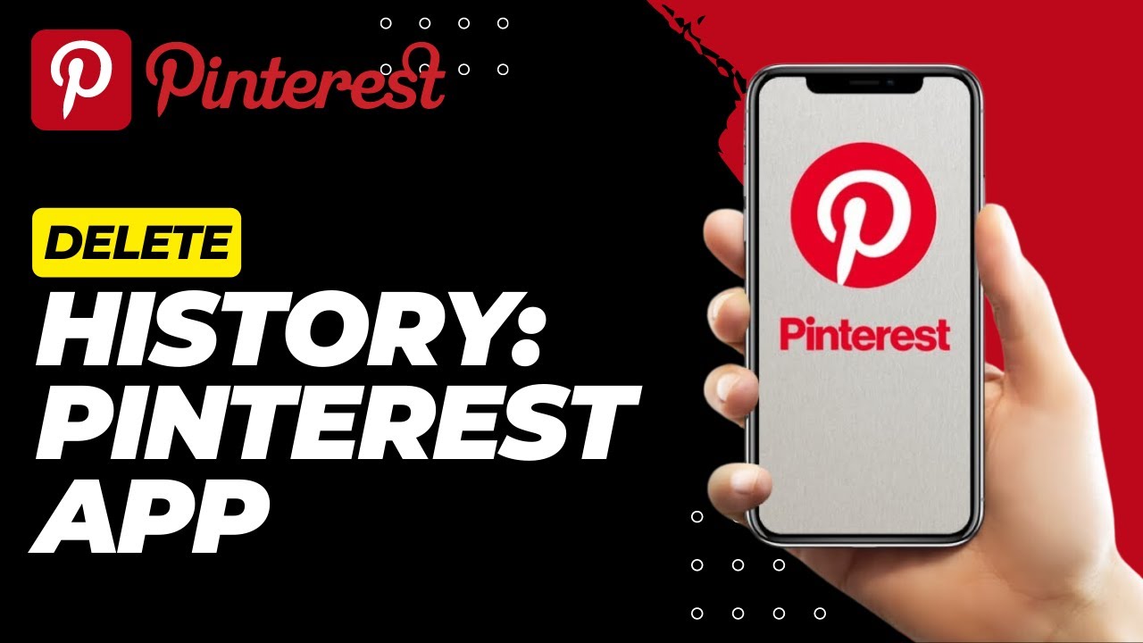 How to Delete History in Pinterest App (2024) - YouTube