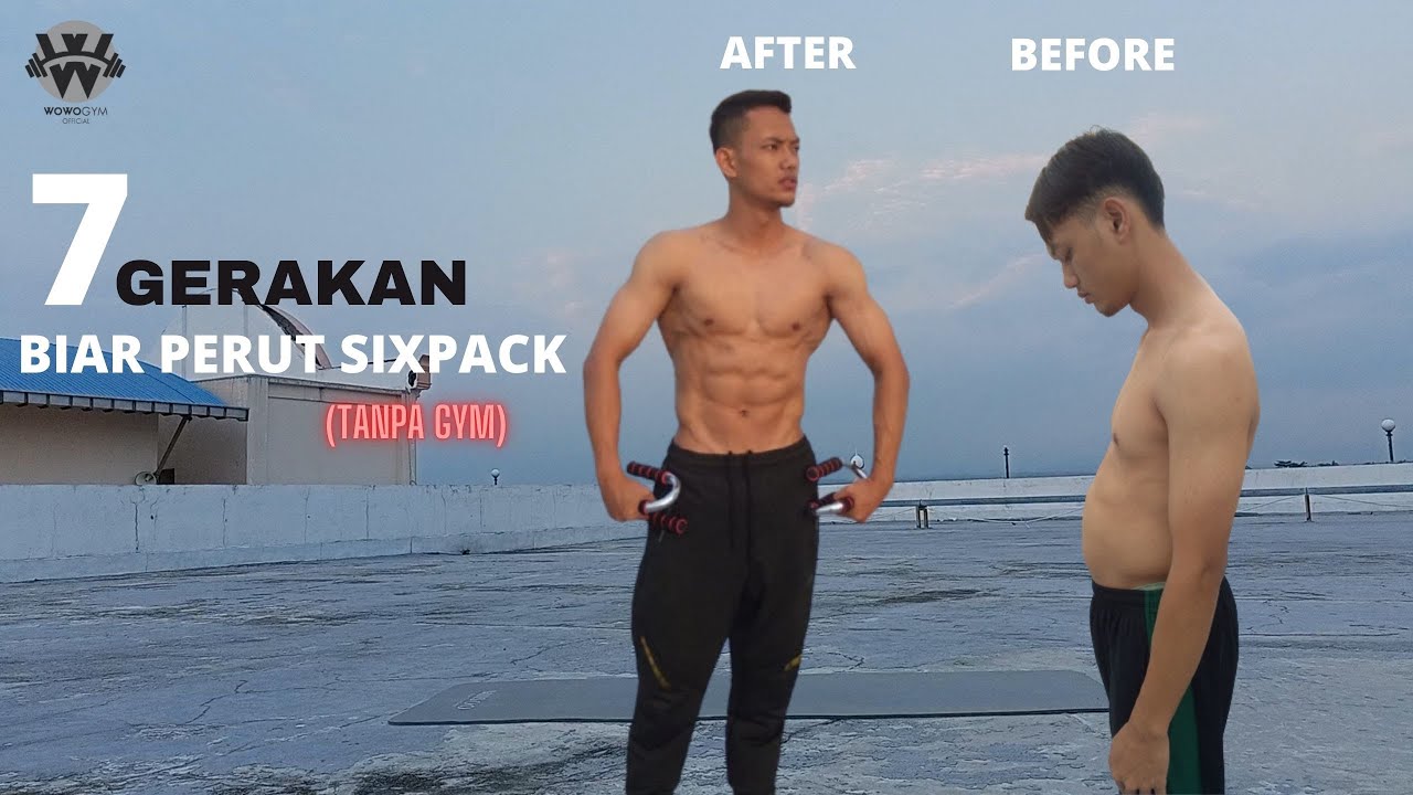 CARA MEMBUAT PERUT SIXPACK TANPA GYM ! (Home Workout) #workouthome ...