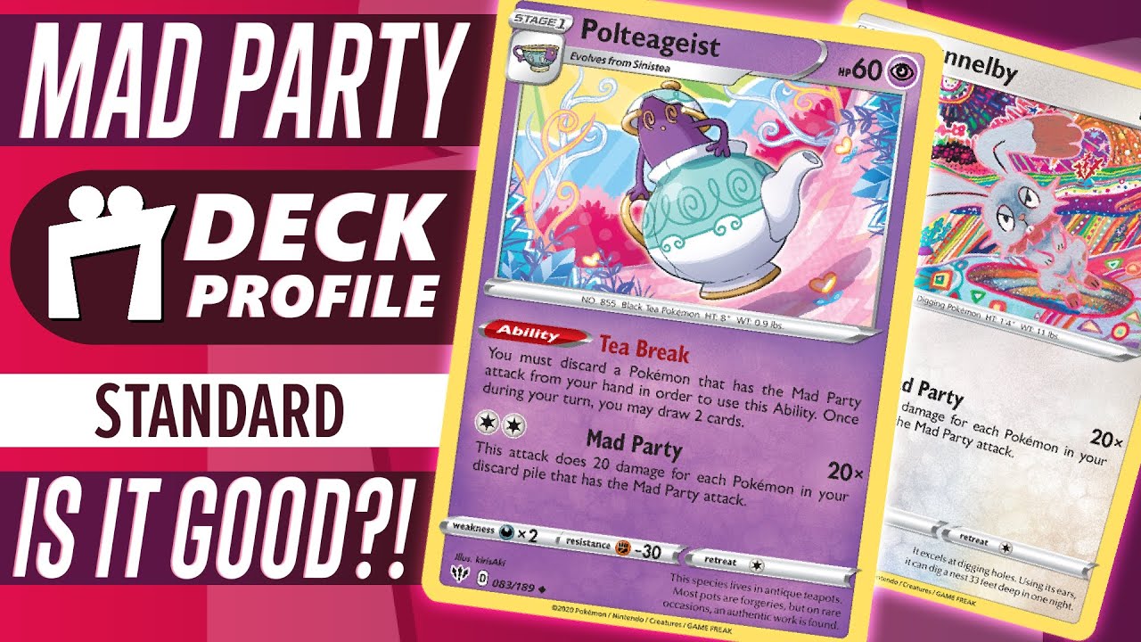 I ADMIT IT, I UNDERESTIMATED MAD PARTY! [Pokemon TCG Online] - YouTube