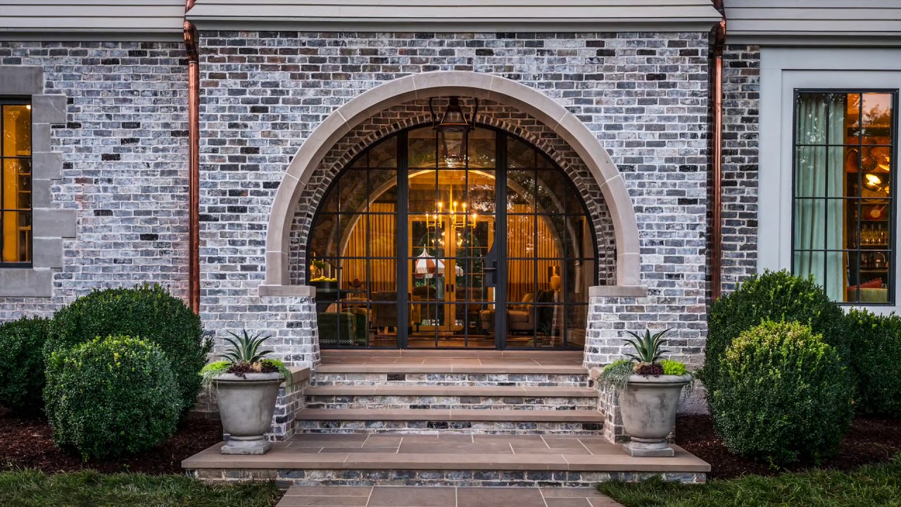 Half Round Front Door Install - Castle Homes' House Beautiful Project ...