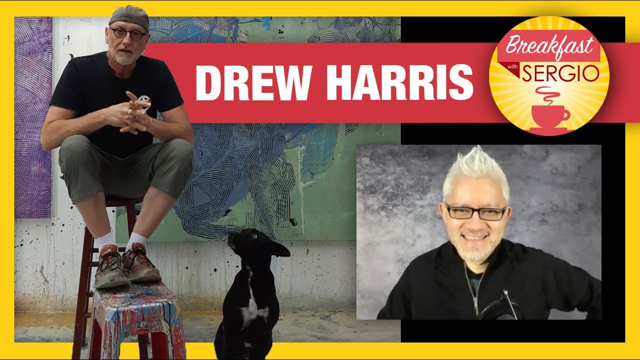 Painting Adventures with Abstract Artist Drew Harris - YouTube