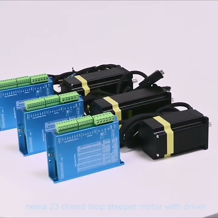 Nema 23 closed loop stepper motor with encoder. #steppermotor # ...