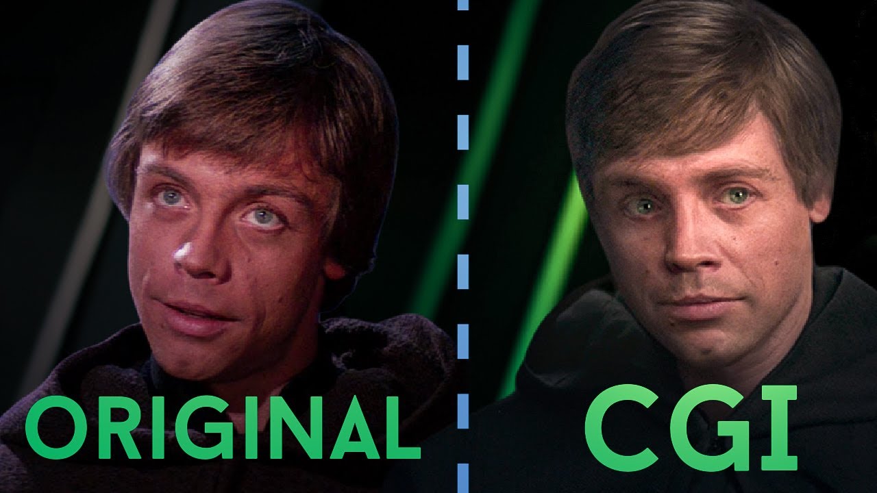 Does De-aging in Star Wars Work? - YouTube