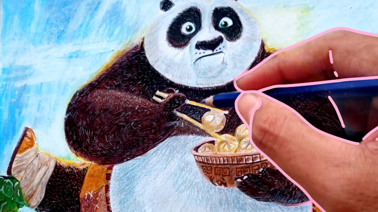 Drawing Po (Kung Fu Panda) - YouTube