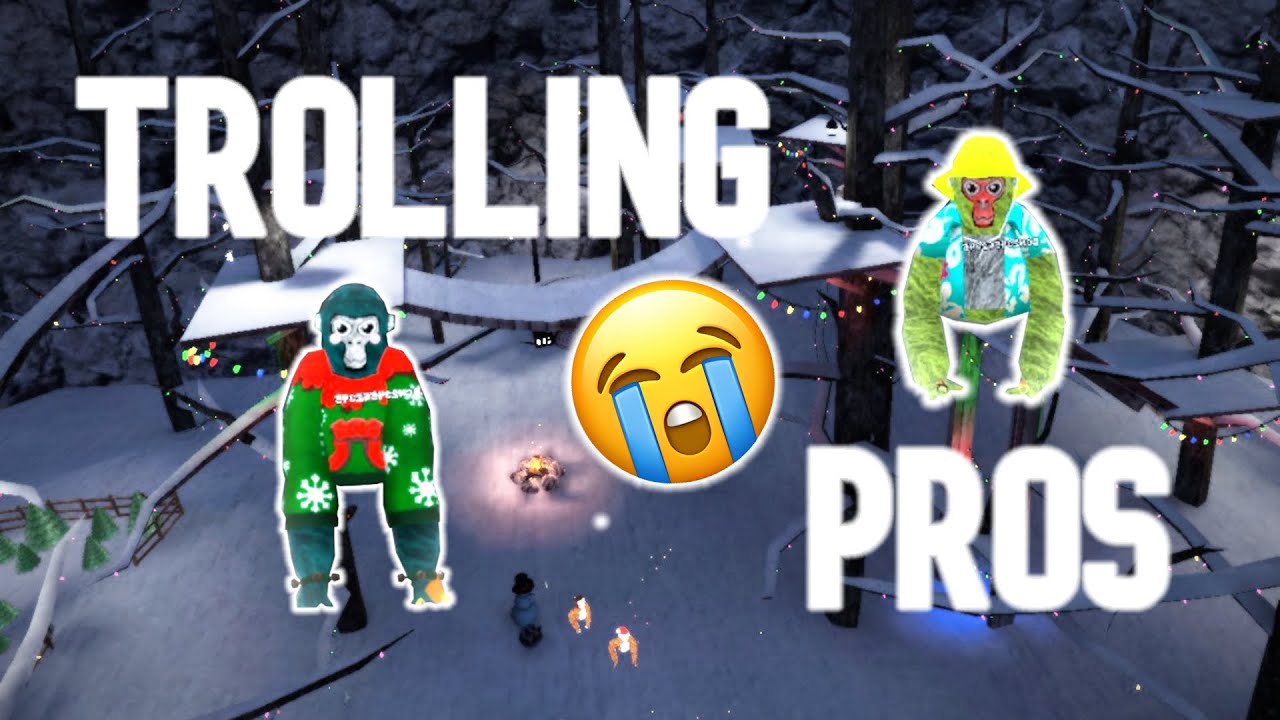 Trolling PRO Lobbies | Gorilla Tag - YouTube