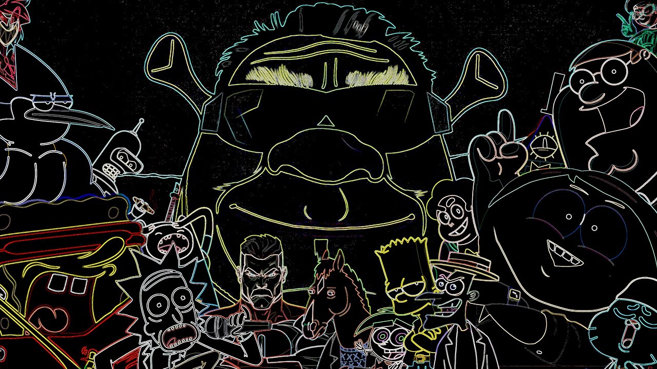 RANDOM CARTOON CHARACTERS sings ALL STAR (AI Cover) - YouTube