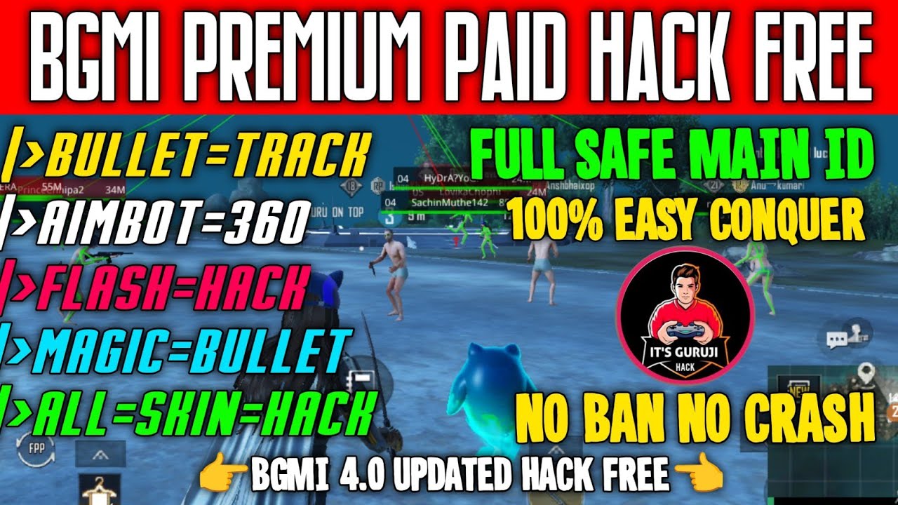 BGMI HACK MOD APK 4.0 FREE | BGMI ESP HACK KAISE KARE | BGMI NEW HACK ...