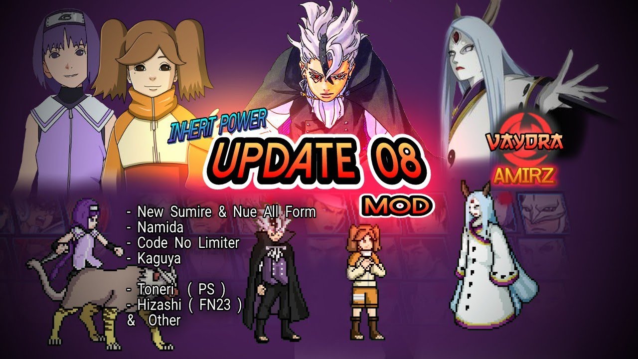 UPDATE 08!! Narsen MOD Boruto TBV New 2024 Ex Multiversal ( Code No ...
