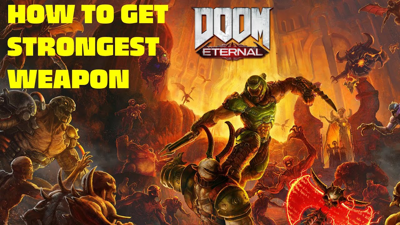 HOW TO GET STRONGEST WEAPON IN DOOM ETERNAL: THE UNMAYKR!!! SLAYER'S ...