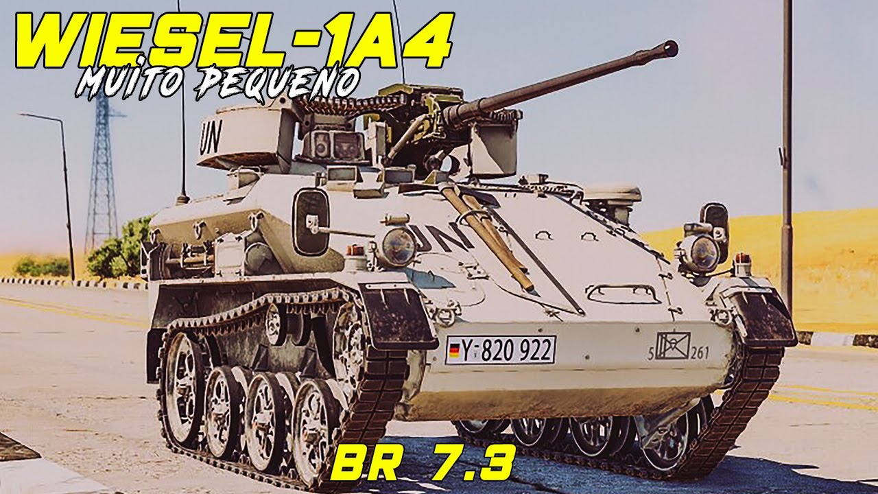 Dificilmente alguém encontra esse tanque de primeira | Wiesel 1A4 War ...