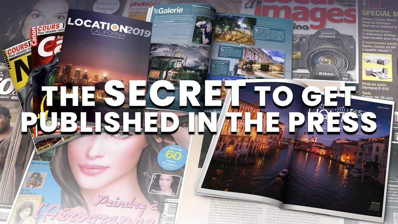 3 Steps Formula to get Your Art Published in the PRESS! - YouTube