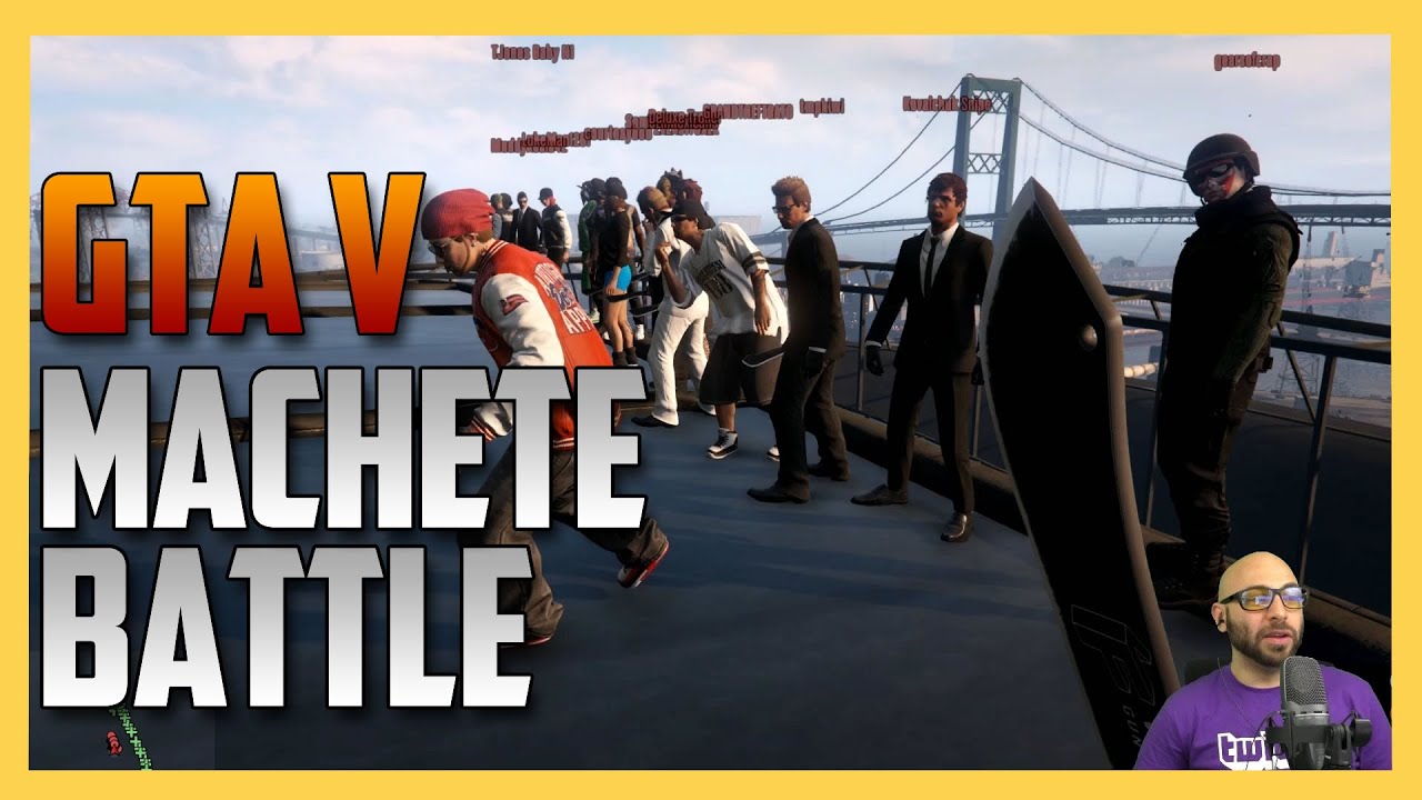 GTA V Machete Battle (New Weapon from Low Rider Update) | Swiftor - YouTube